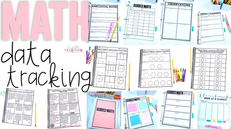 Math Data Tracking - Tunstall's Teaching
