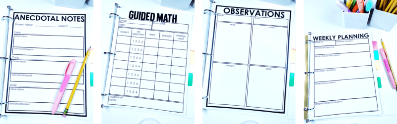 Math Data Tracking - Tunstall's Teaching