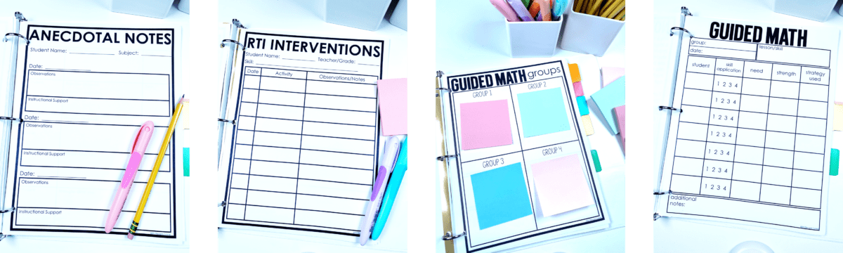 Math Data Tracking - Tunstall's Teaching
