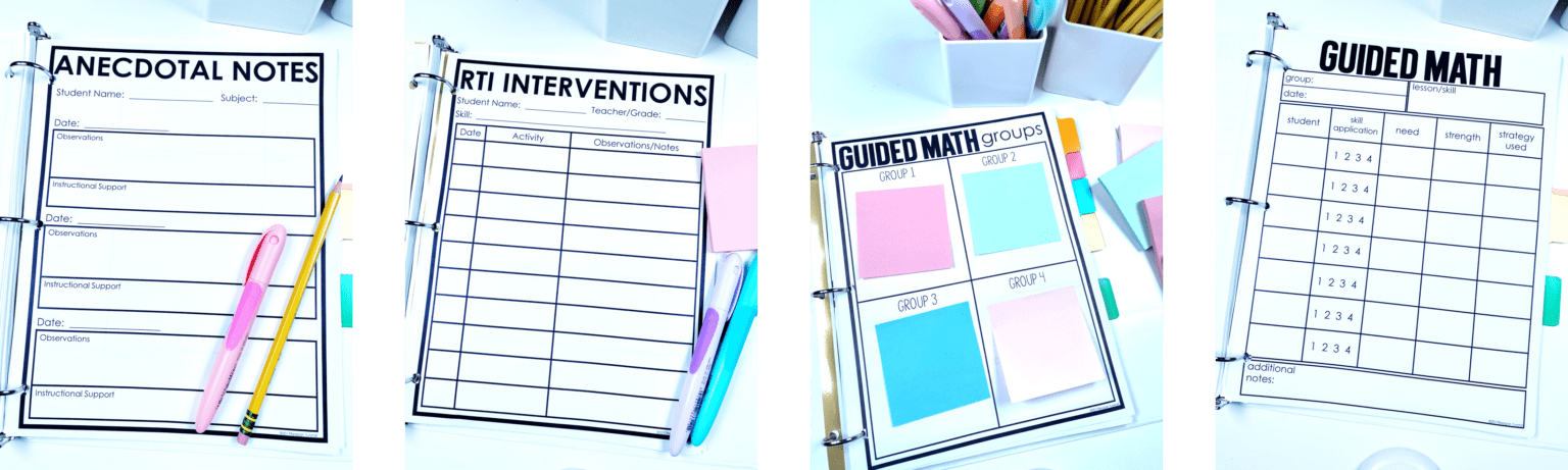 Math Data Tracking - Tunstall's Teaching