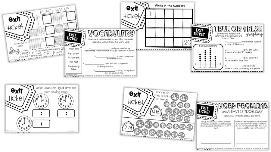 Math Data Tracking - Tunstall's Teaching