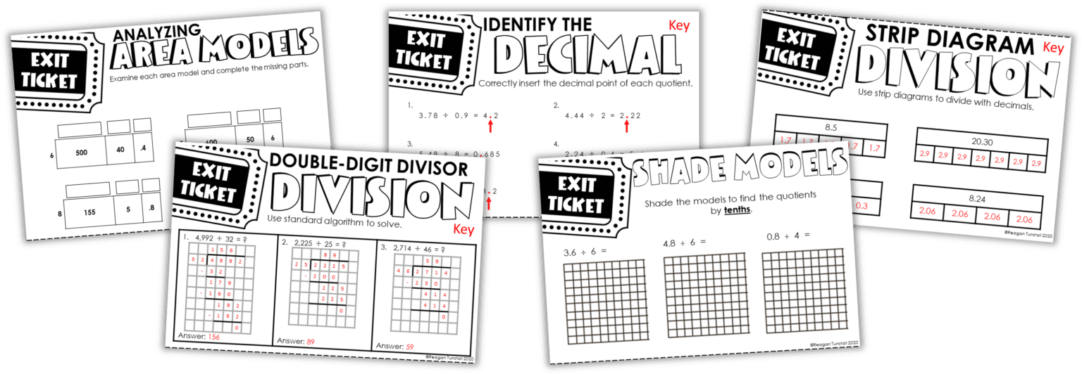 Math Data Tracking - Tunstall's Teaching