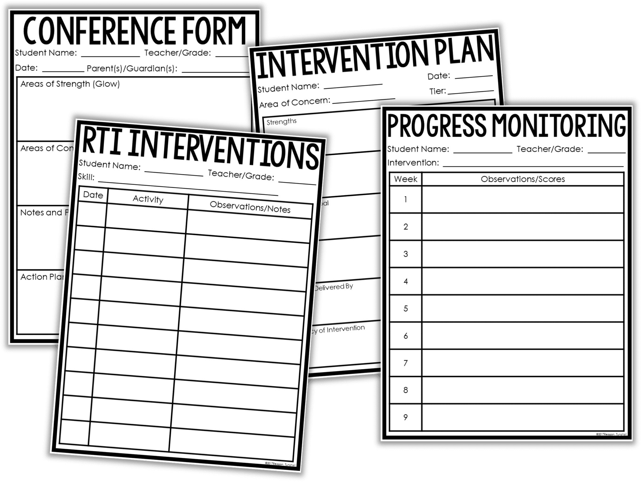 Math Data Tracking - Tunstall's Teaching