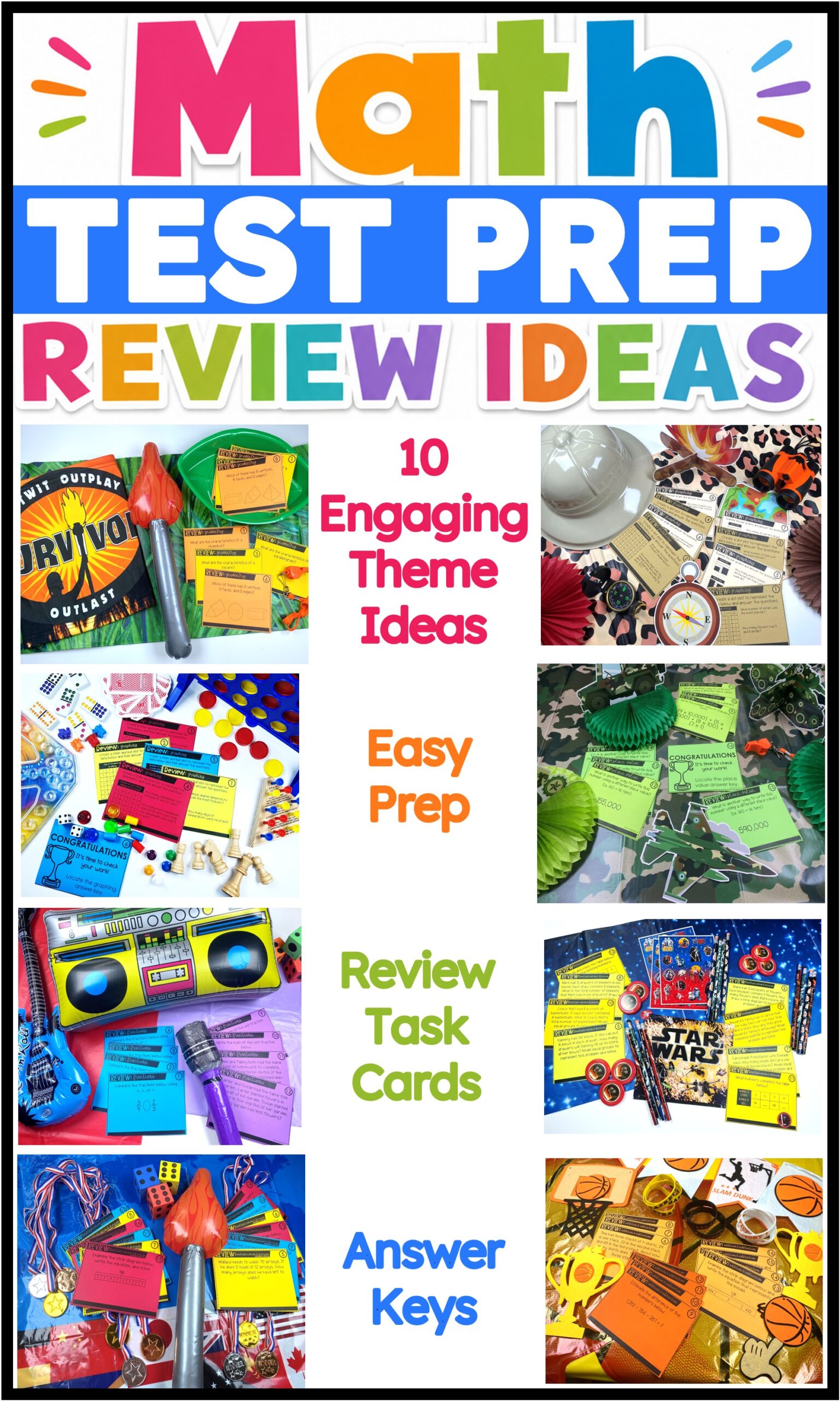 Math Test Prep Review - Tunstall's Teaching