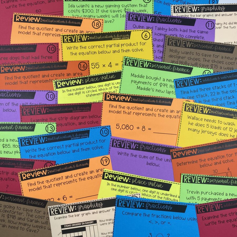 Math Test Prep Review - Tunstall's Teaching