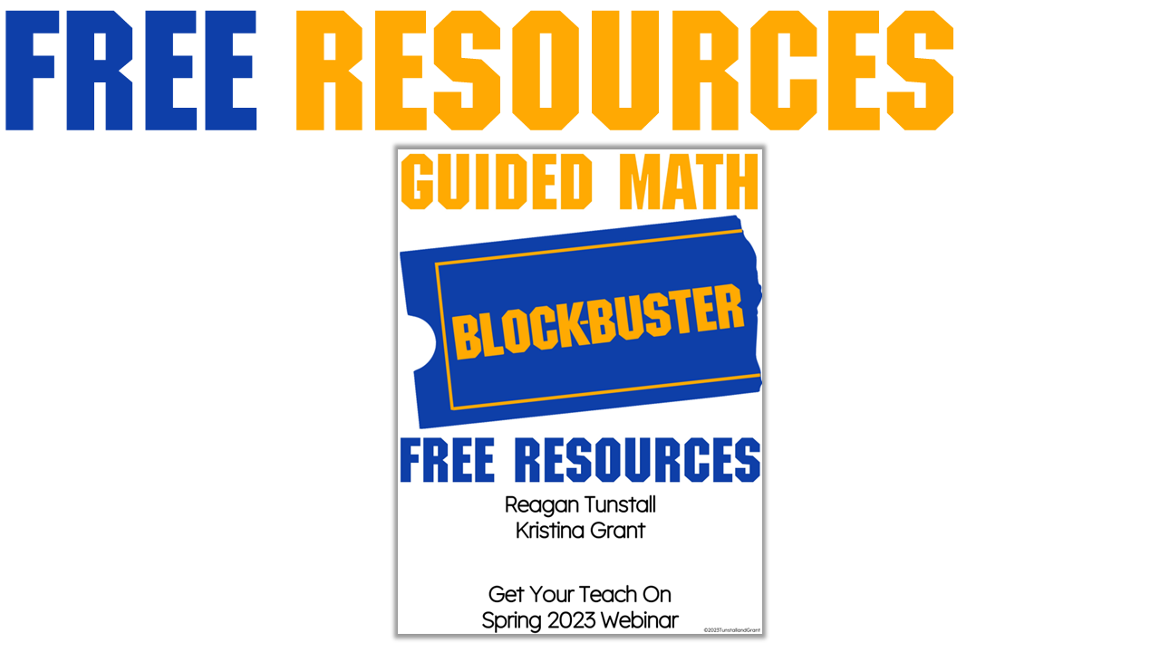 Guided Math Block-Buster - Tunstall's Teaching