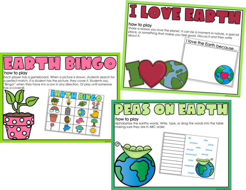 Earth Day Activities - Tunstall's Teaching Tidbits