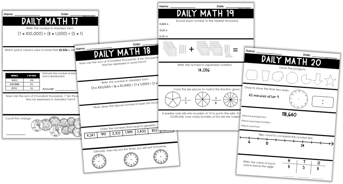 Counting the Days: Exploring the Importance of Daily Math Skills and ...