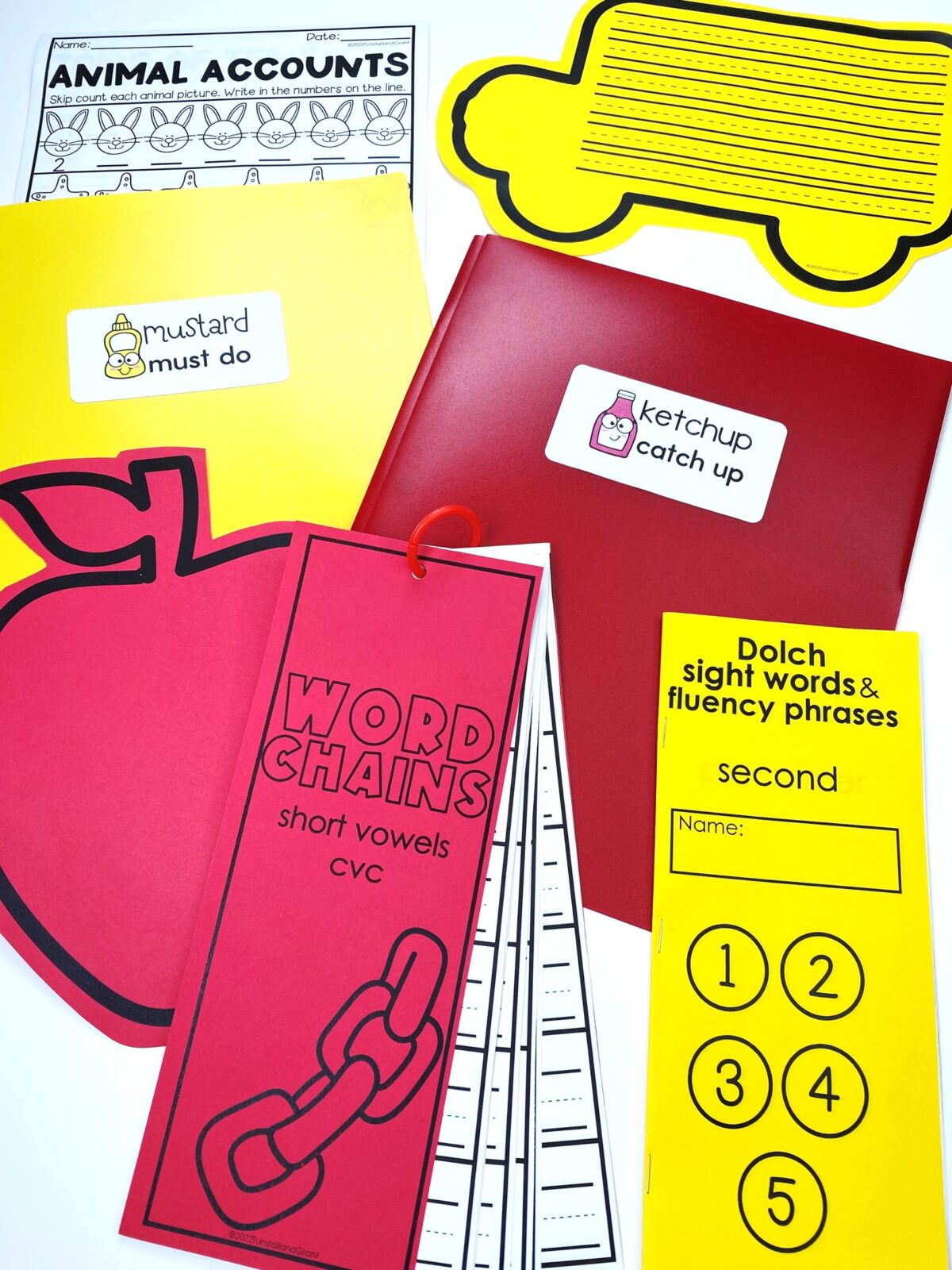 Free School Folder Labels For Teachers - Tunstall's Teaching