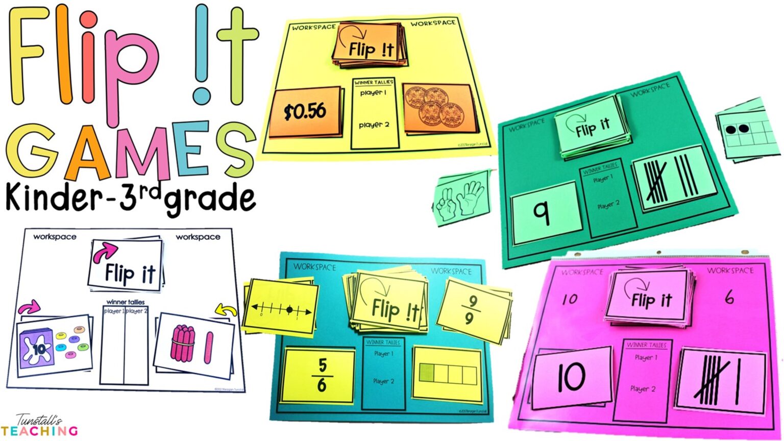 Flip It Math Games - Tunstall's Teaching