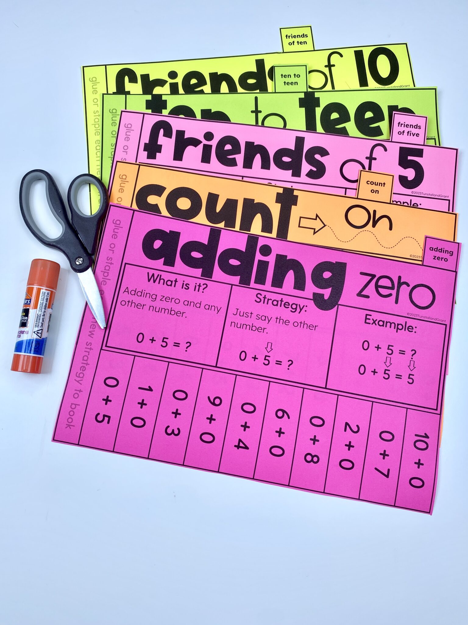 Math Strategies Books - Tunstall's Teaching