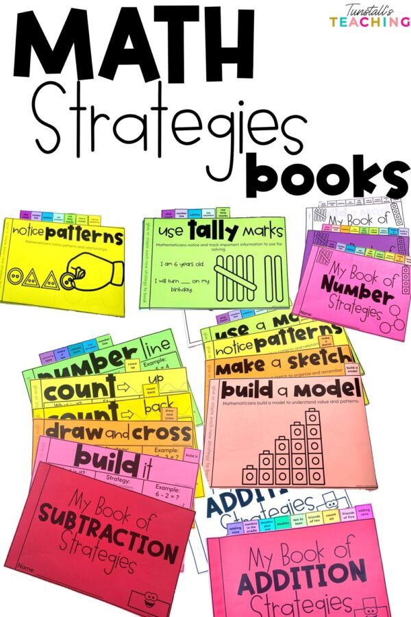 Math Strategies Books - Tunstall's Teaching
