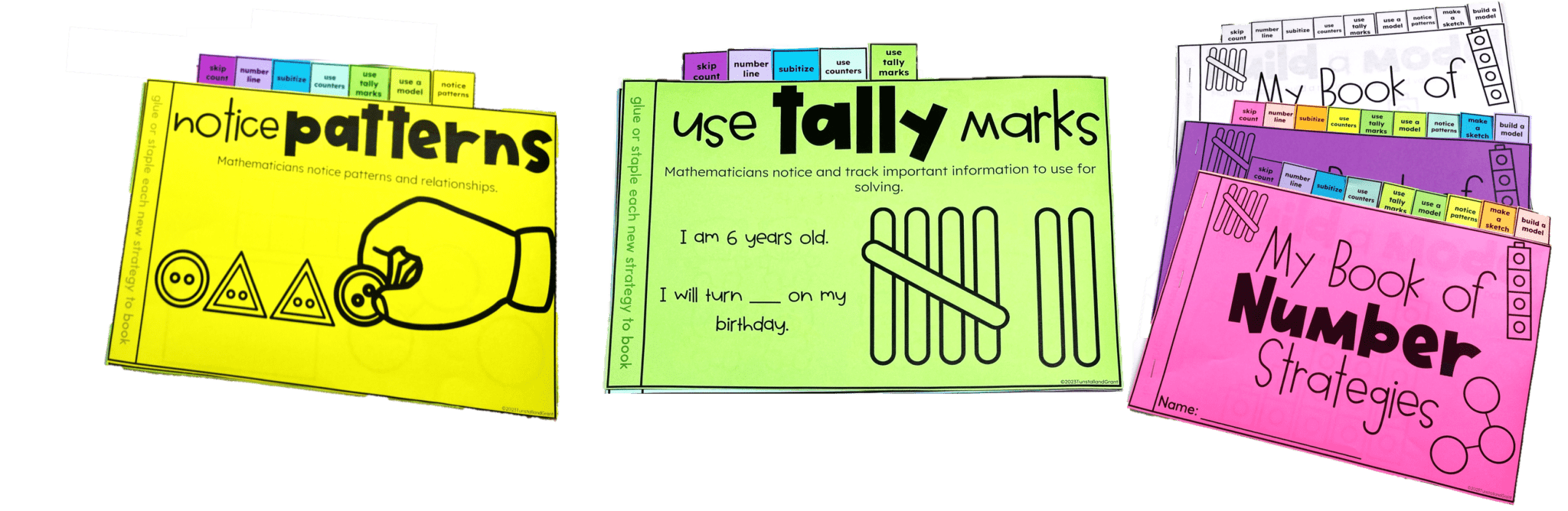 Math Strategies Books - Tunstall's Teaching