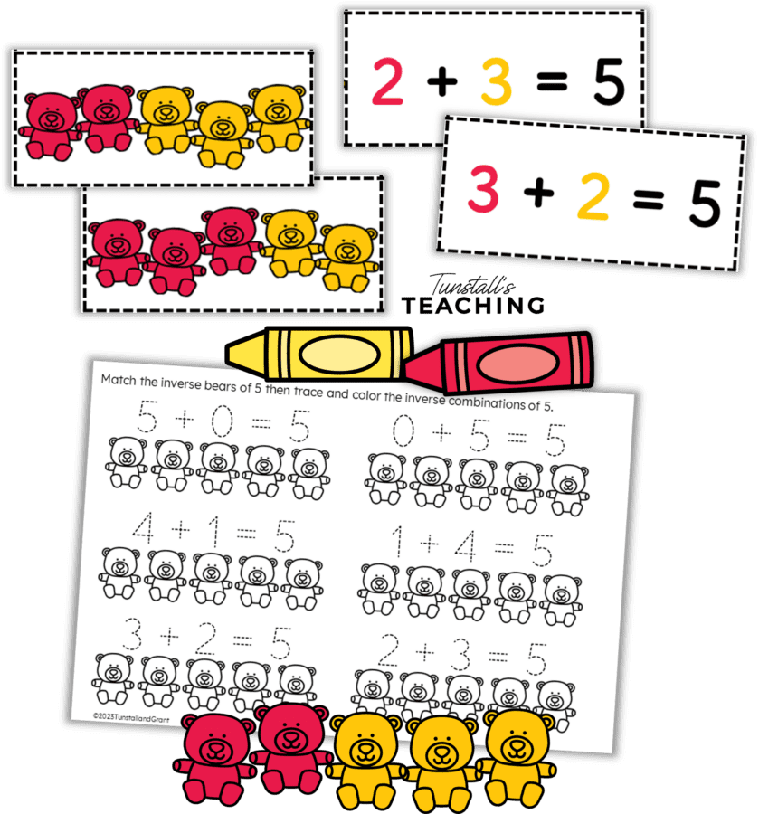 Adding Numbers to 5, 10, and 20 - Tunstall's Teaching
