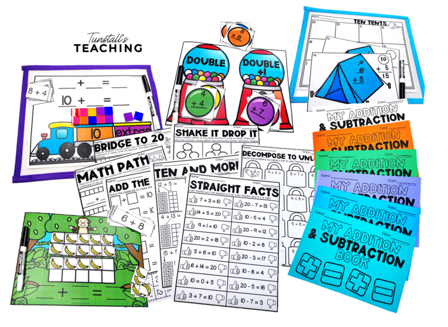 Adding Numbers to 5, 10, and 20 - Tunstall's Teaching