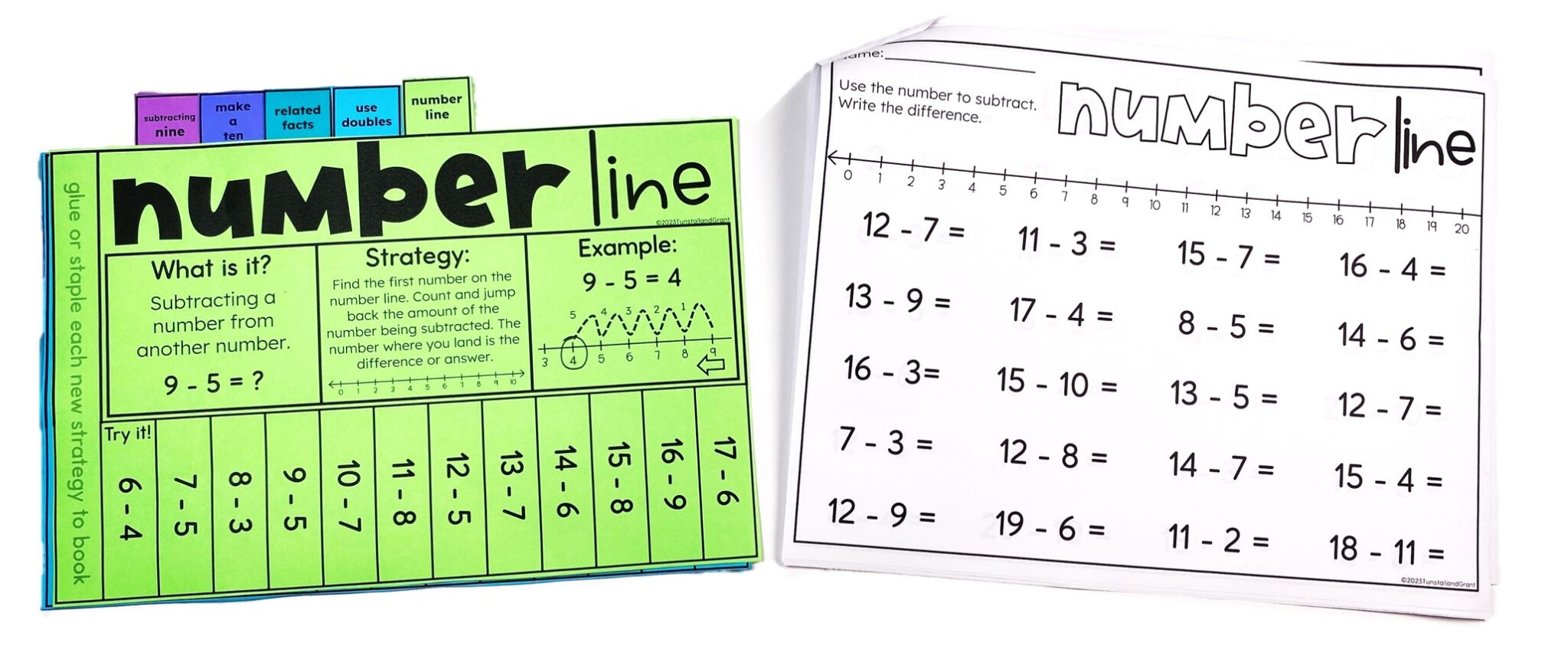 Math Strategies Books - Tunstall's Teaching