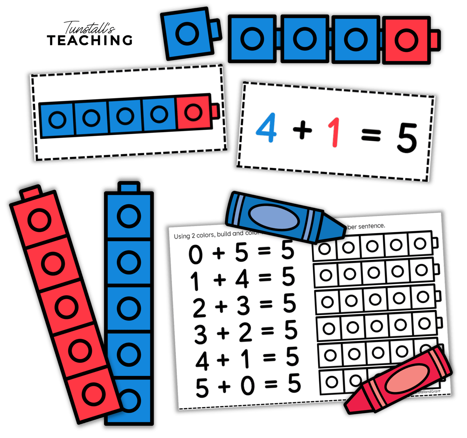 Adding Numbers to 5, 10, and 20 - Tunstall's Teaching
