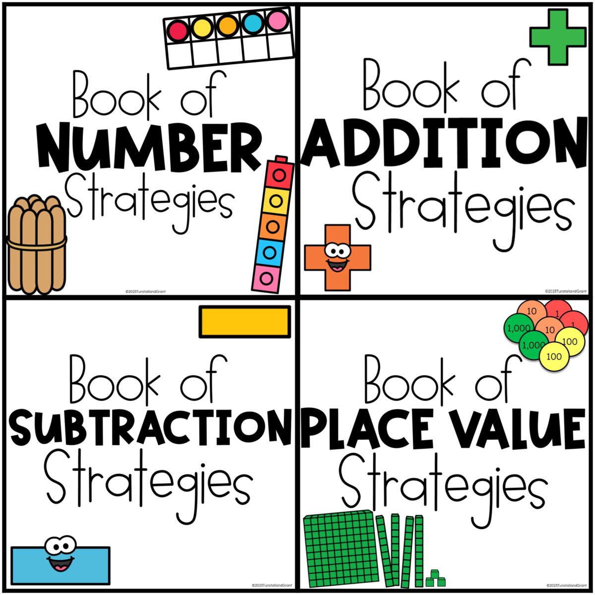 Math Strategies Books - Tunstall's Teaching