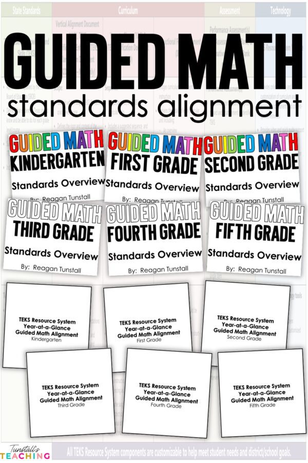 Standards Alignment and Guided Math | Tunstall’s Teaching