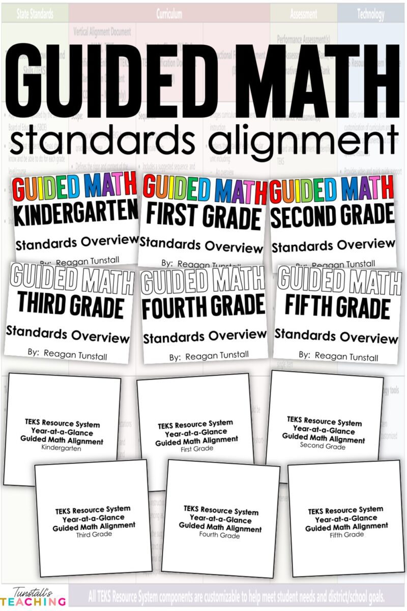Standards Alignment and Guided Math | Tunstall’s Teaching