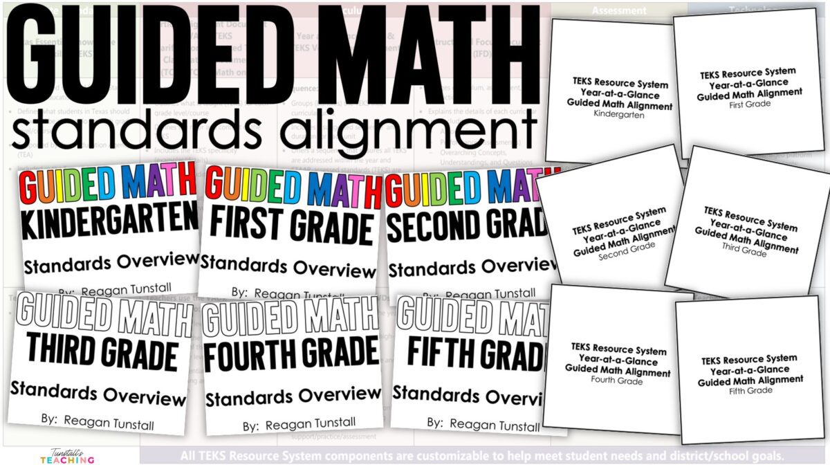 Standards Alignment and Guided Math | Tunstall’s Teaching