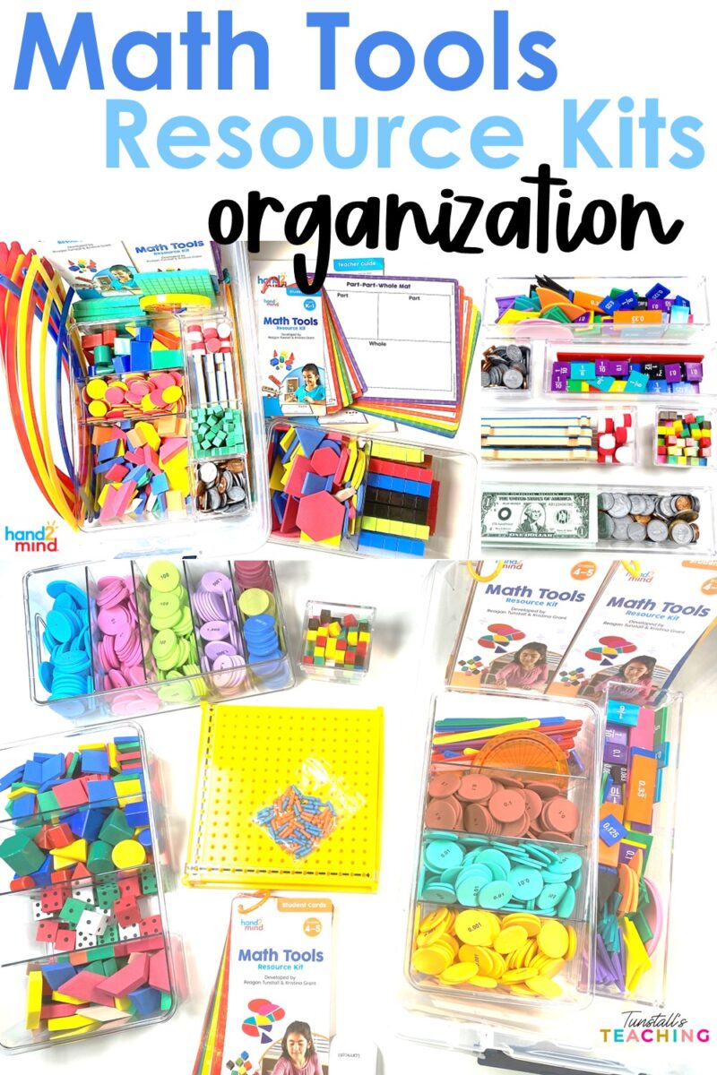 Math Tools Resource Kits Organization - Tunstall's Teaching