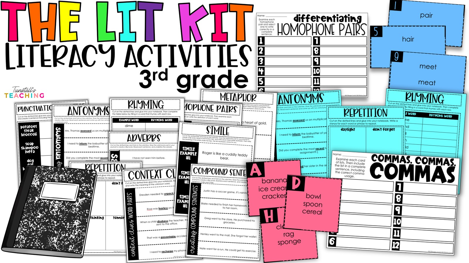 Engaging Literacy Activities for Upper Elementary - Tunstall's Teaching