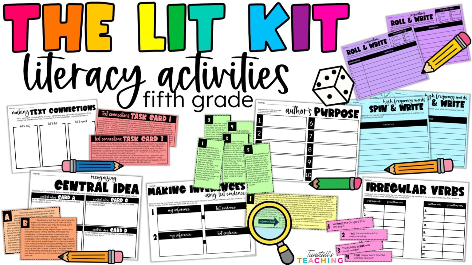 Engaging Literacy Activities for Upper Elementary - Tunstall's Teaching