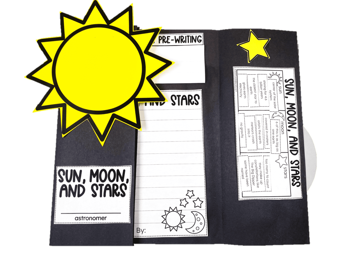 Learning About The Sun, Moon, and Stars - Tunstall's Teaching
