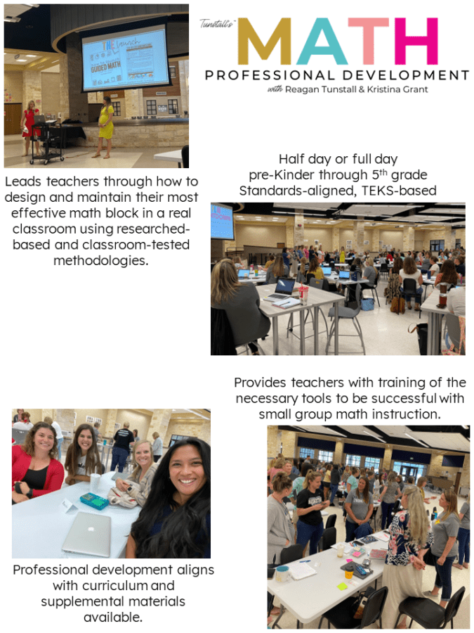 Math Professional Development - Tunstall's Teaching
