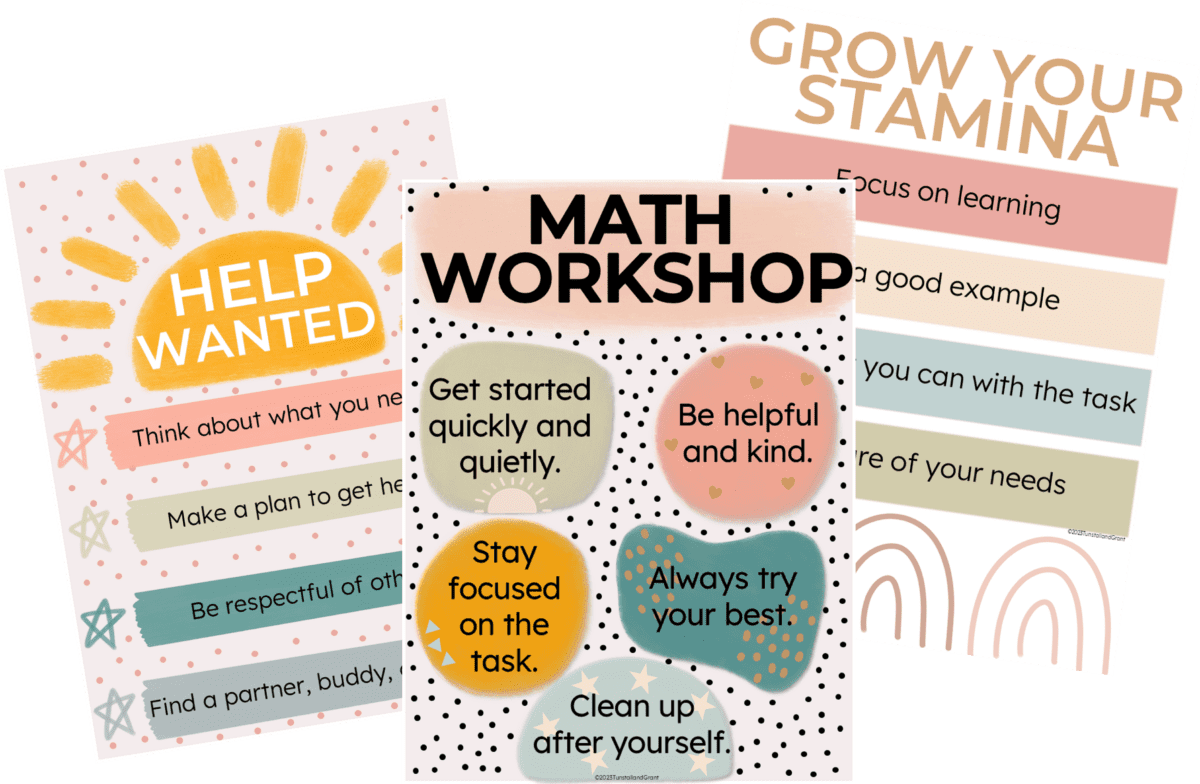 Resources for Math Workstations K-5 - Tunstall's Teaching