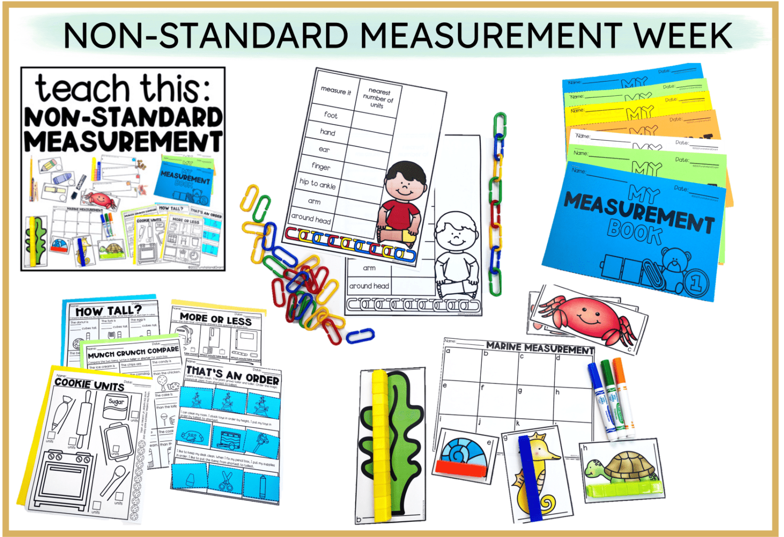 Measurement Lessons for Elementary Students K-5 - Tunstall's Teaching