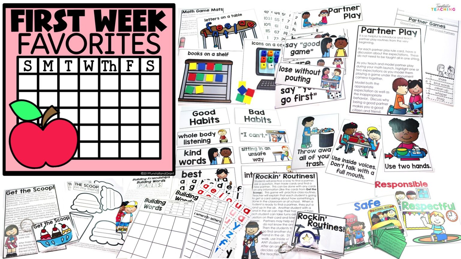 All About Me Flip Book for Back to School - Tunstall's Teaching