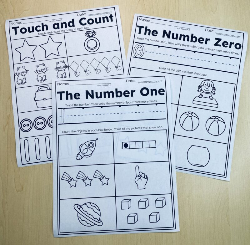 Building Strong Number Sense with Numbers 0-5 - Tunstall's Teaching