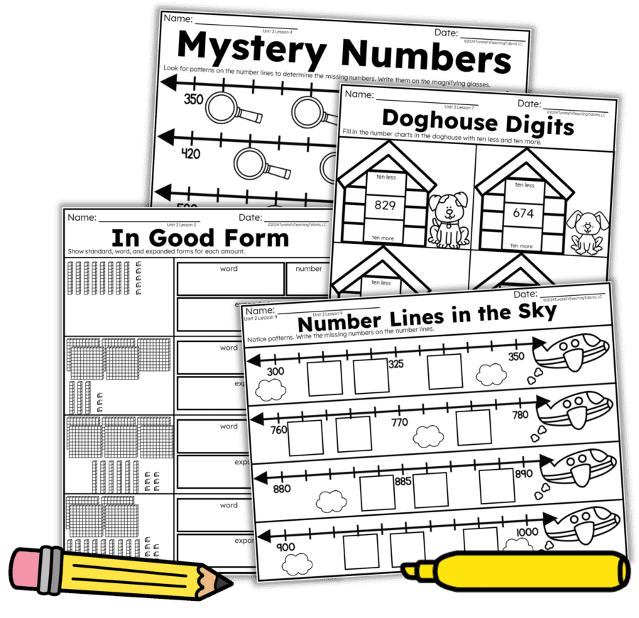 Effective and Fun Second Grade Place Value - Tunstall's Teaching