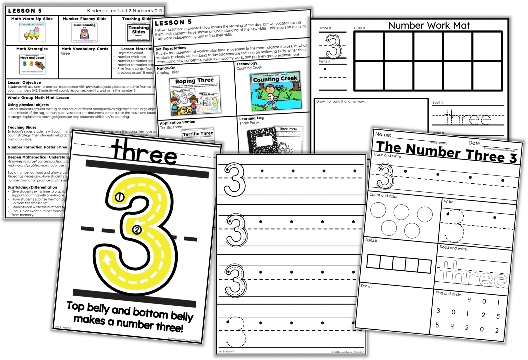 Building Strong Number Sense with Numbers 0-5 - Tunstall's Teaching