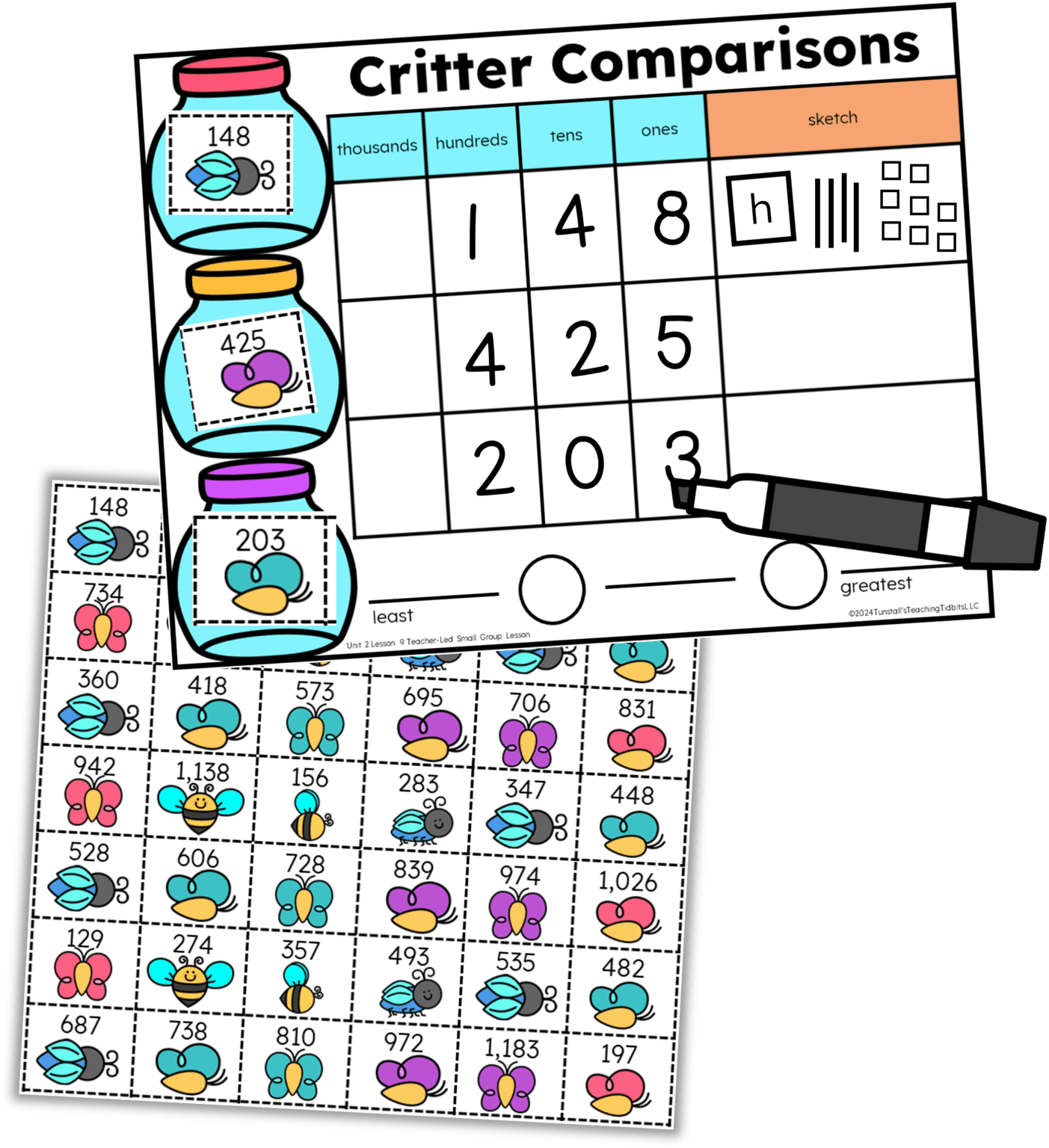Effective and Fun Second Grade Place Value - Tunstall's Teaching