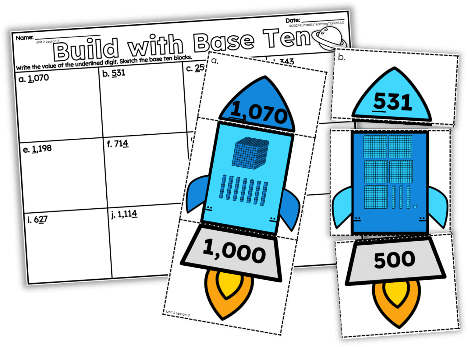 Effective and Fun Second Grade Place Value - Tunstall's Teaching