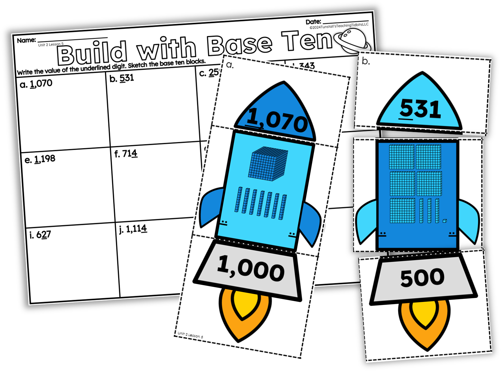 Effective and Fun Second Grade Place Value - Tunstall's Teaching