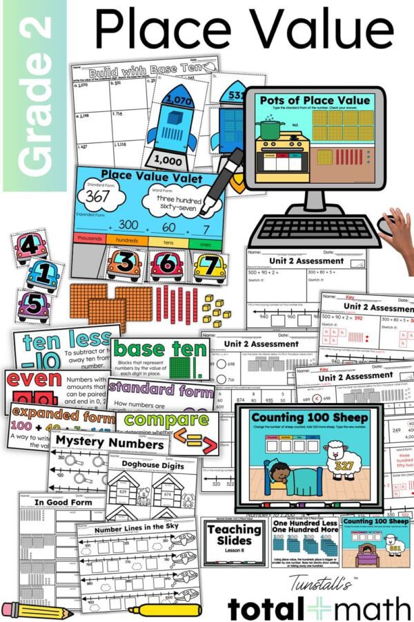 Effective and Fun Second Grade Place Value - Tunstall's Teaching