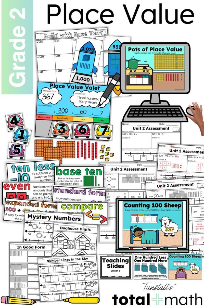 Effective and Fun Second Grade Place Value - Tunstall's Teaching
