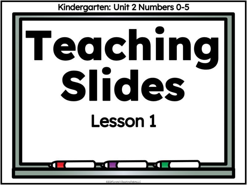 Building Strong Number Sense with Numbers 0-5 - Tunstall's Teaching