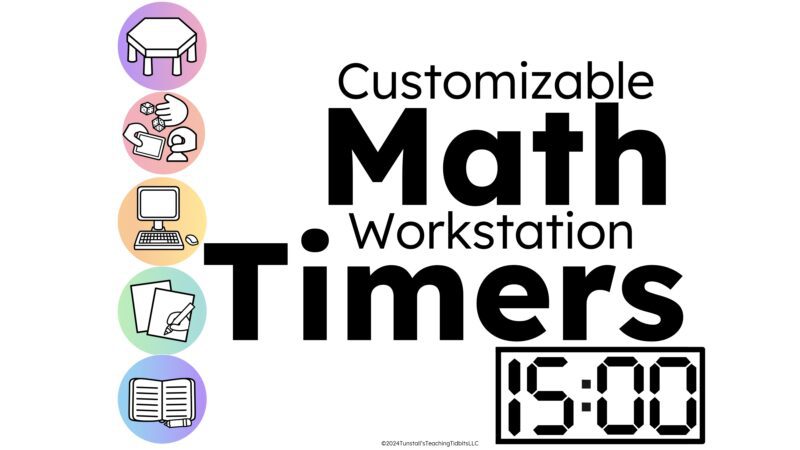 Math Rotation Slides and Schedules for Small Group Instruction ...