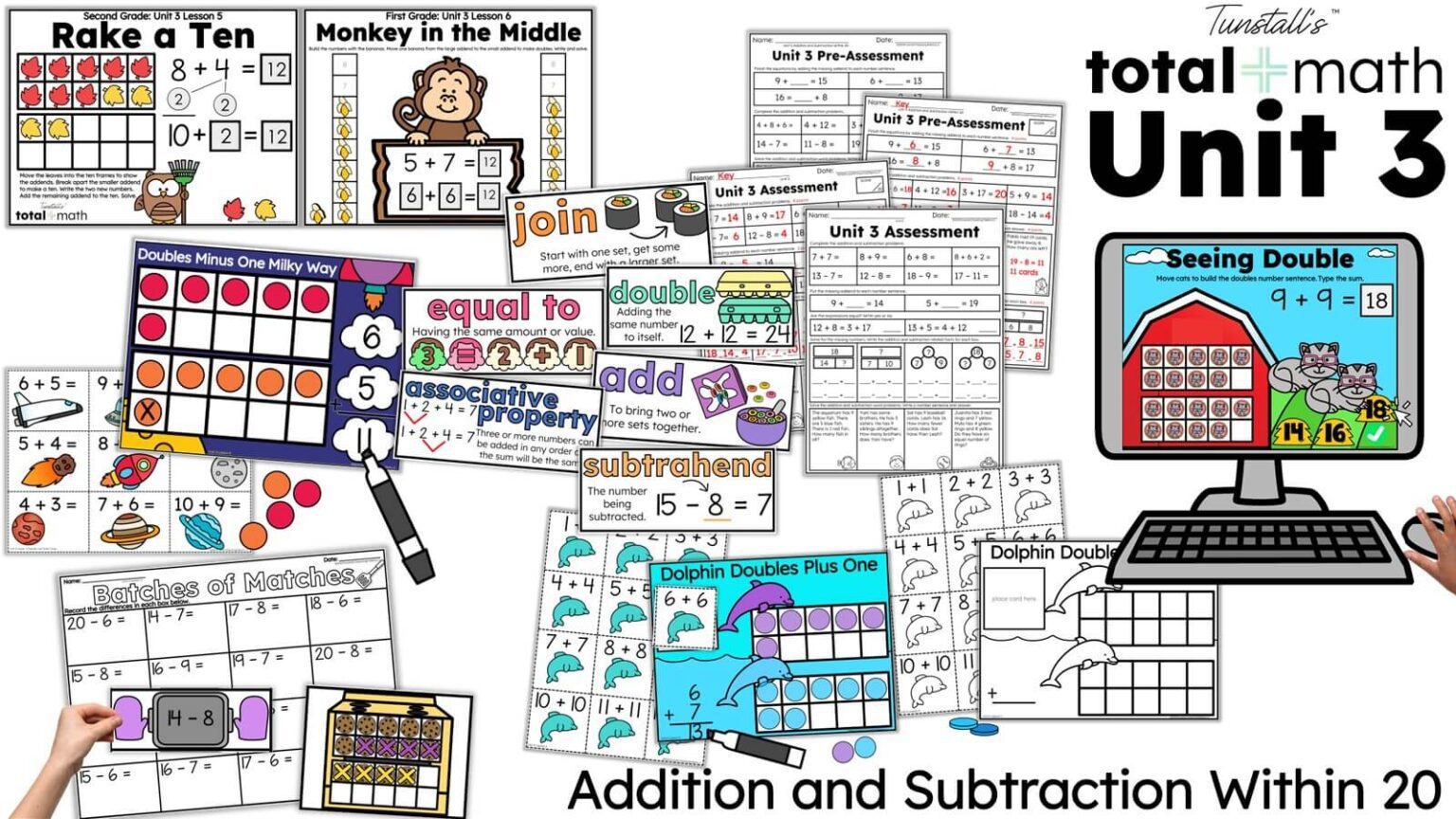 Fluency Focus: Addition and Subtraction Within 20 for Second Grade ...
