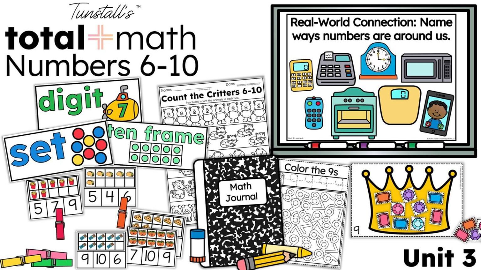 Teaching Resources Online | K-5 Math | Tunstall's Teaching