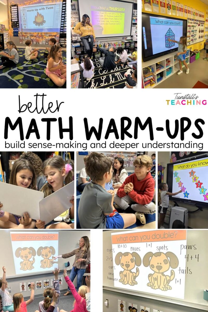 Better Math Warm-Ups: Build Sense-Making and Deeper Understanding ...