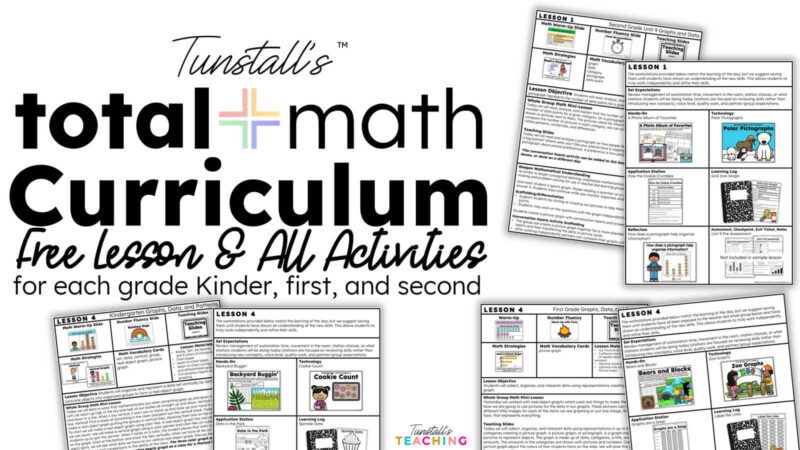 Teaching Resources Online | K-5 Math | Tunstall's Teaching