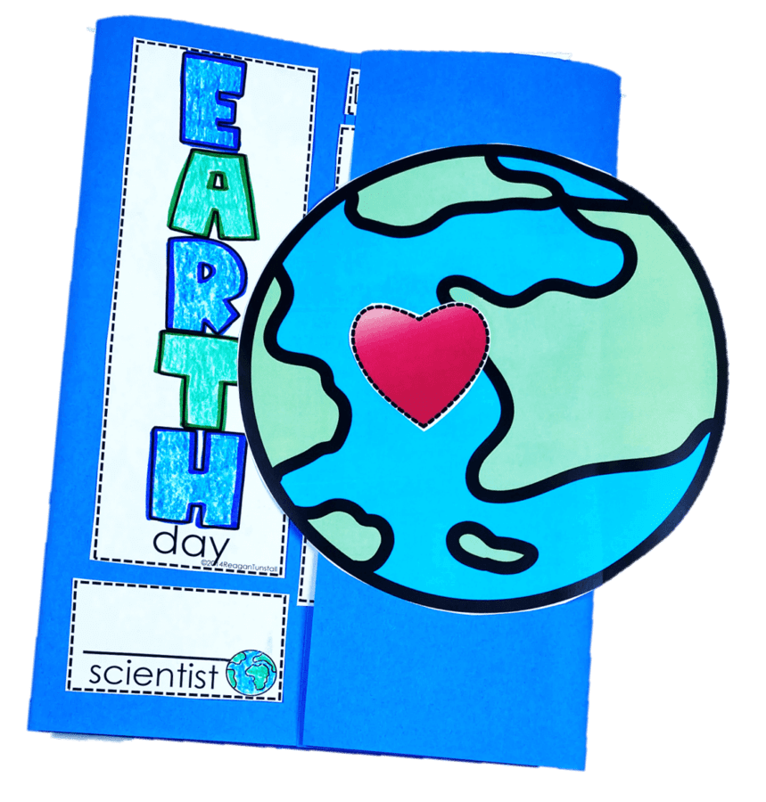 Spring Science Learning Lapbooks: Earth Day, Plants, and Life Cycles ...