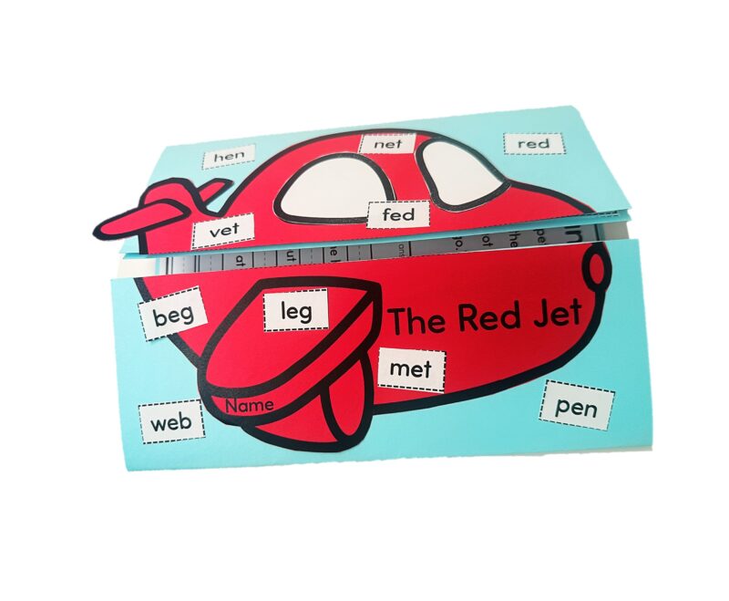 Short Vowel CVC Phonics Foldable Crafts & Decodable Passages - Tunstall ...