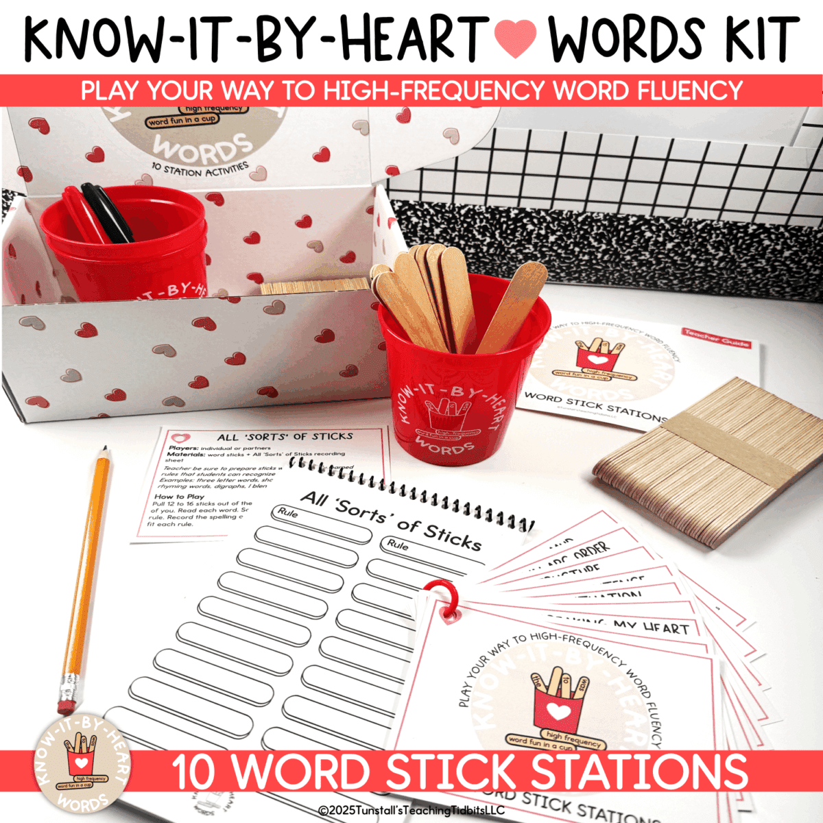 Sight Words and Fluency Phrases Booklets - Tunstall's Teaching